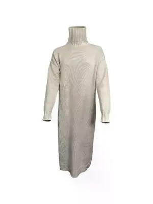 Max Mara Roll-neck Knit Dress