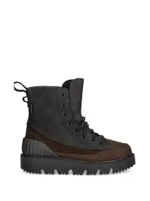 Lug Sole Brown Boots for Women