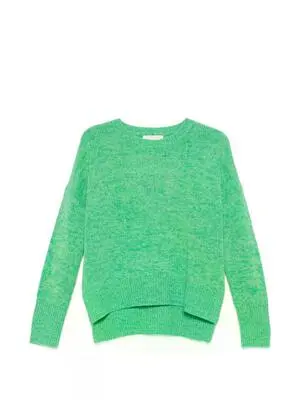 LISA YANG Mila Crew-neck Sweater - Green