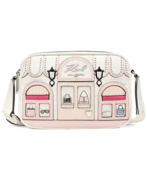 Karl Lagerfeld Paris Maybelle Crossbody - White Multi