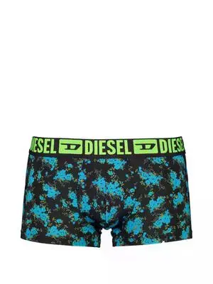 DIESEL Floral-pattern Boxers - Black