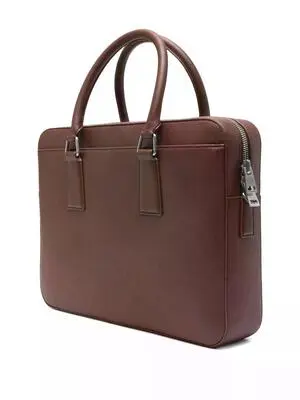 Sandro Top Handle Laptop Bag - Brown
