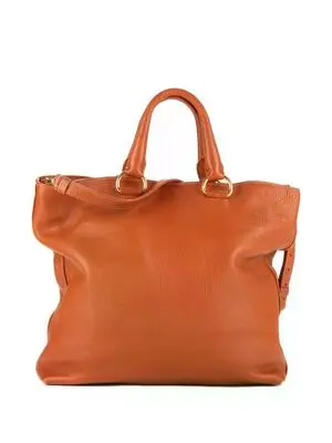 Prada Large Leather Tote Bag