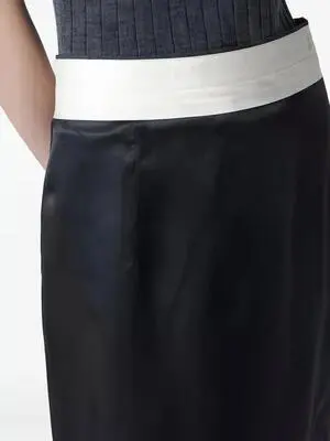 RÓHE Inside-out Midi Skirt - Black