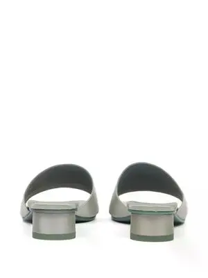 MAISON MARGIELA Logo-detail Sandals - Grey