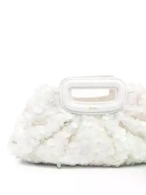 Maje Sequin-embellished Mini Bag