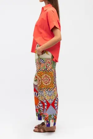 LABEL OF LOVE Amalfi Mosaic Pants