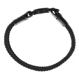 Trafalgar 18mm Braided Golf Bracelet - Black