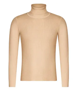 CHUKS COLLINS Michael Turtleneck Sweater - Neutral