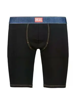 DIESEL Logo-waistband Boxers - Black