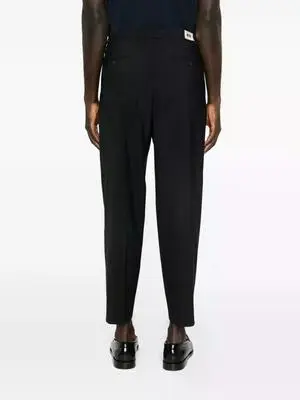 BRIGLIA 1949 Pleated Trousers - Black