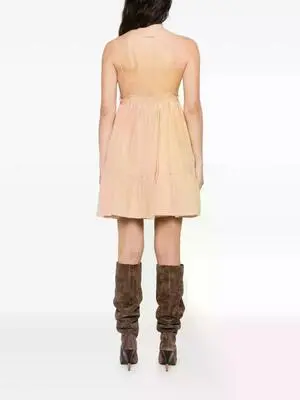 Chloé Ruffled Tiered Dress - Neutrals