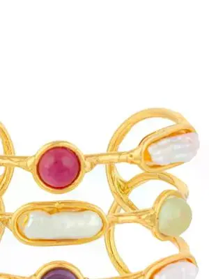 Sylvia Toledano Grace Pearl Cuff Bracelet