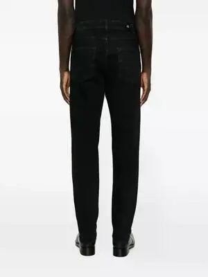 Stone Island Five-pocket Slim Fit Jeans - Black