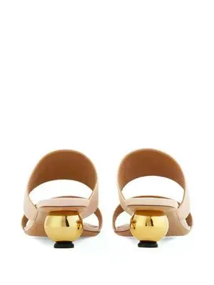 FERRAGAMO Spherical Heeled Mules