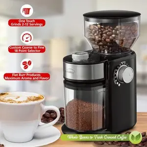 BRENTWOOD 8oz Automatic Coffee Bean Grinder Mill