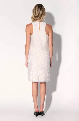 Walter Baker Noella Opalescent Beaded Dress
