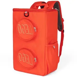 Lego Brick Cooler Backpack - Red