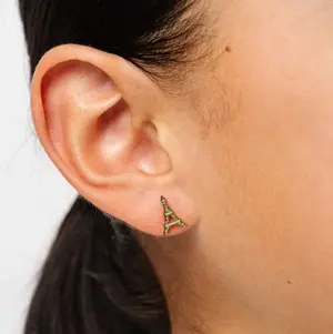 PIP POP Eiffel Tower Stud Earrings