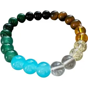ERIN MCDERMOTT JEWELRY Color Crush Stone Bracelet - Green