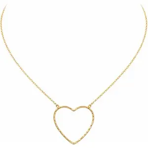 Open Heart Necklaces