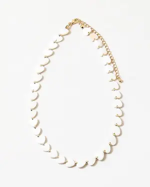 ERIN MCDERMOTT JEWELRY Mother Of Pearl Heart Necklace - White