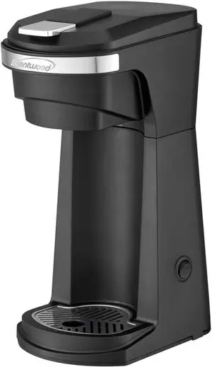 BRENTWOOD New K-cup Single Serve Coffee Maker - Black
