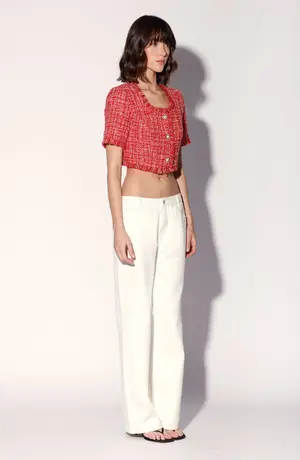 Walter Baker Rita Tweed Top