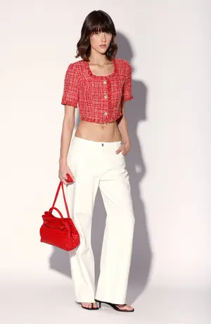 Walter Baker Rita Tweed Top