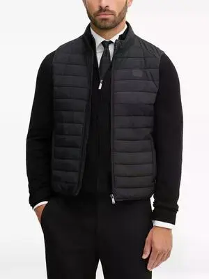 TRUSSARDI Padded Zip Gilet