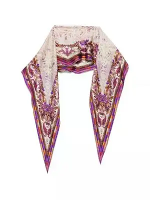 PIERRE-LOUIS MASCIA Printed Scarf - Neutrals