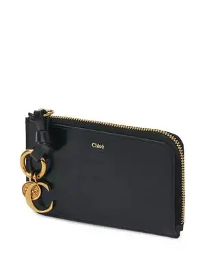 Chloé Alphabet Charm Zip Wallet