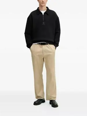 TRUSSARDI Zip Collar Sweatshirt