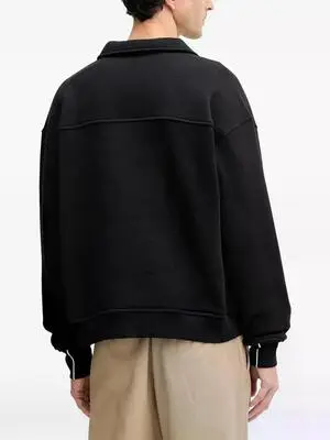 TRUSSARDI Zip Collar Sweatshirt