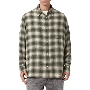 Allsaints Spread Collar Shirts For Men