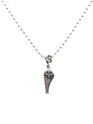 Chrome Hearts Whistle Pendant Necklace - Silver