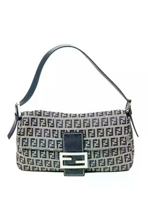 Fendi Baguette Monogram Shoulder Bag