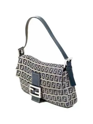 Fendi Baguette Monogram Shoulder Bag