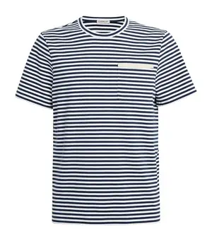 Moncler Cotton Striped T-shirt