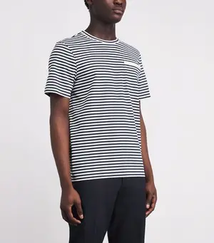 Moncler Cotton Striped T-shirt