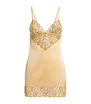 COCO DE MER Celeste Satin Slip