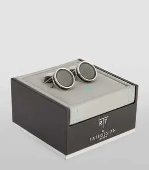 Tateossian Tablet Ice Cufflinks