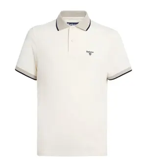 Barbour Embroidered Polos For Men