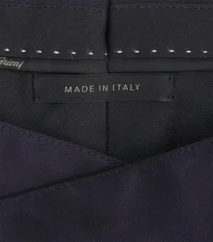 Brioni Cotton-blend Pienza Straight Trousers