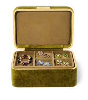 Aerin Velvet Beauvais Jewellery Box