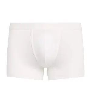Hanro Cotton-blend Essential Trunk - White