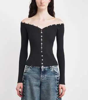 Staud Wool-blend Keaton Cardigan