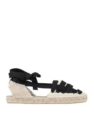 Black White Espadrilles