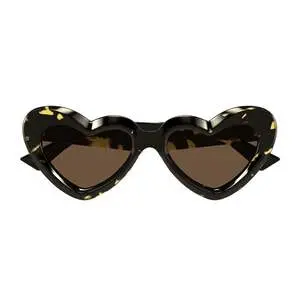 Bottega Veneta Linea Ribbon Sunglasses - Havana