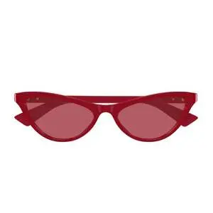 Bottega Veneta Bv1414s Linea Ribbon Sunglasses - Red